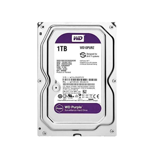 WD Purple WD10PURZ ฮาร์ดดิส 1 TB สำหรับกล้องวงจรปิด