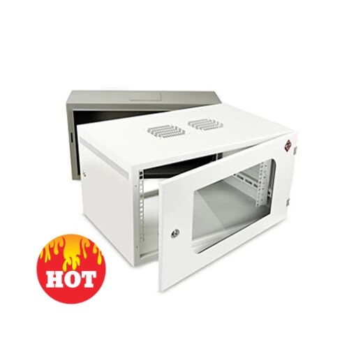 GERMAN G1-60506 NEW 19” GERMAN WALL RACK 6U, 50 cm